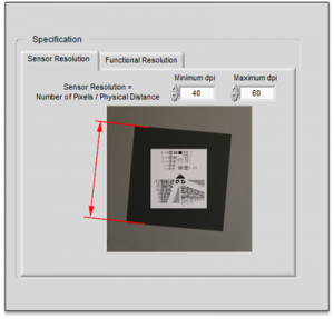 Sensor Resolution - Imaging Gauge